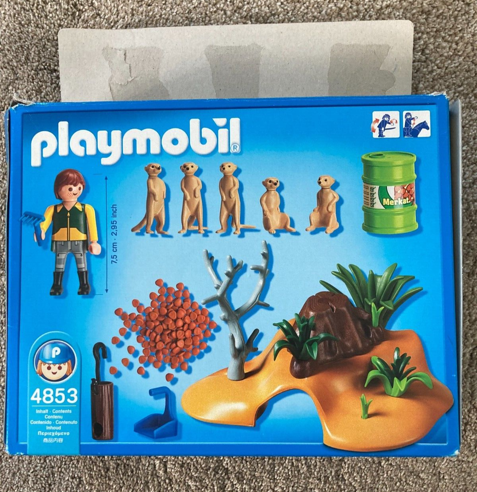 Playmobil 4853 Zoo Meerkat Set | eBay