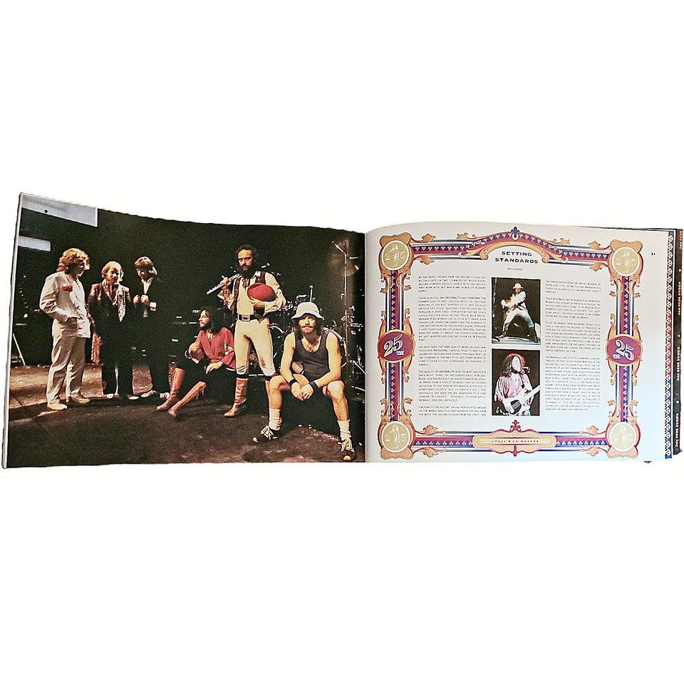 Jethro Tull 25th Anniversary Cigar Box Set of Four Classic Progressive ...