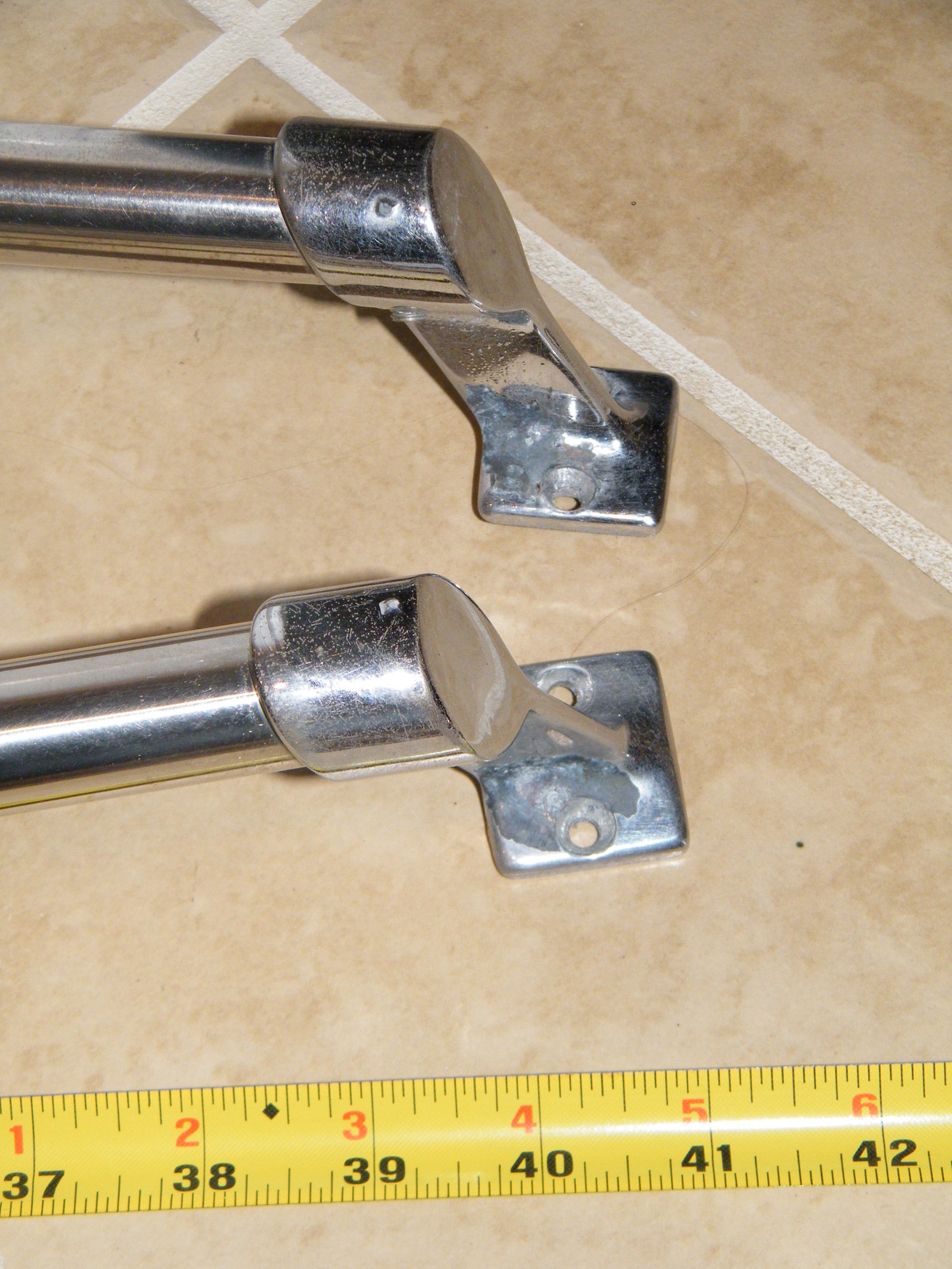 1980 BAYLINER RUNABOUT BOAT: STAINLESS STEEL SIDE RAILS W/ SET FENDER ...