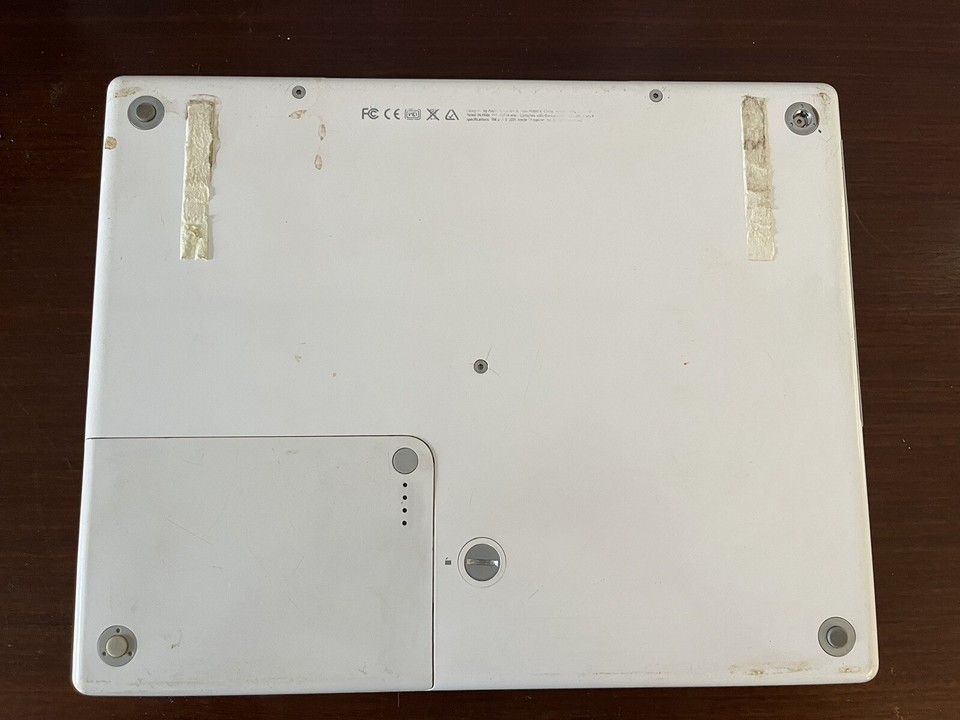 Apple iBook G4 2005 A1134 PowerPC G4 For Parts No Cord | eBay