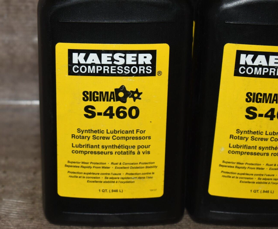 FOUR~~Kaeser Sigma S-460 Synthetic Lubricant for Rotary Screw ...