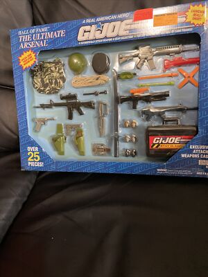 NIB Vintage 1993 GI JOE The Ultimate Arsenal Hall Of Fame 25 Piece ...
