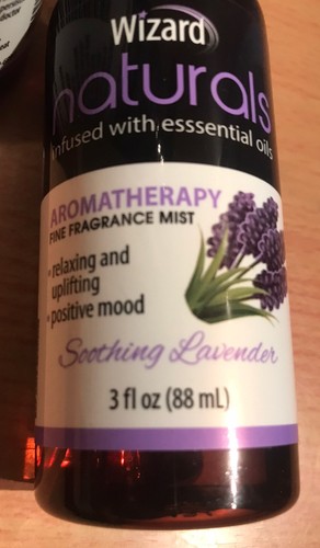 Wizard Naturals Soothing Lavender Aromatherapy Fine Fragrance Mist 3 oz ...