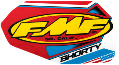 FMF SHORTY NEW STYLE REPLACEMENT GENUINE HEAT PROOF DECAL STICKER | eBay UK