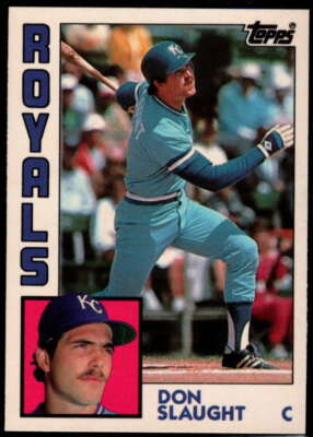 1984 Topps Tiffany #196 Don Slaught NM+++ Royals | eBay
