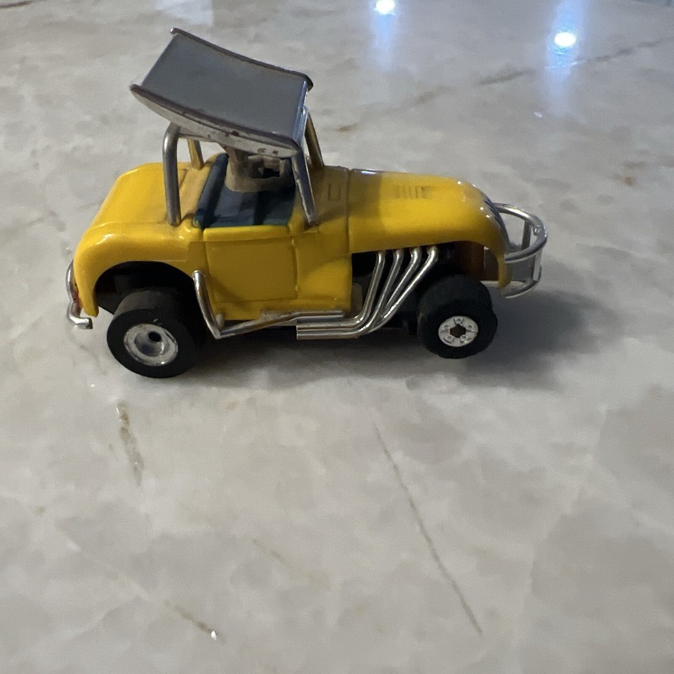 VINTAGE AURORA TJET #1484 SUPER MODIFIED ROADSTER SLOT CAR TESTED RUNS ...