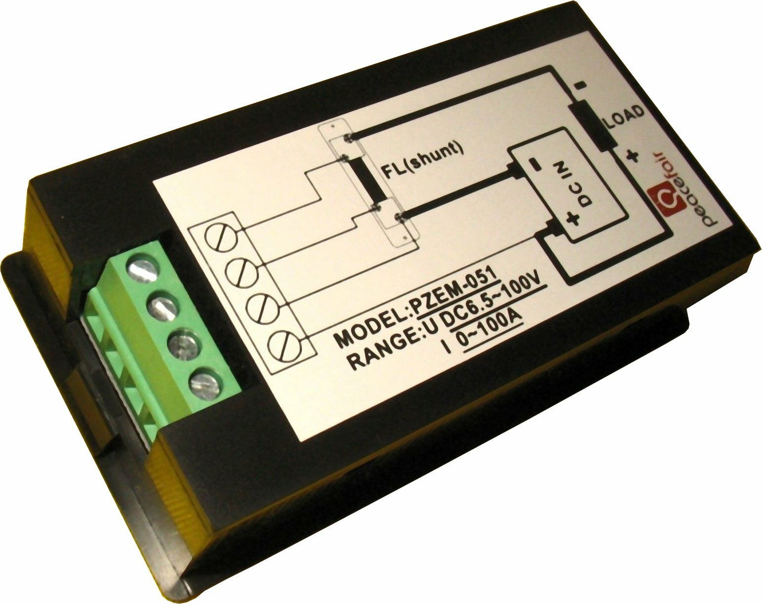LCD Voltage Current Monitor 100A DC 100V Volt Amp Power 12V To 96V ...
