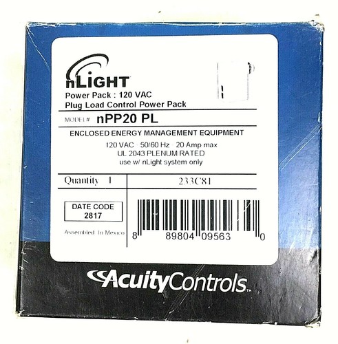 Acuity Controls nLight Plug Load Control Power Pack nPP20 PL | NEW | eBay