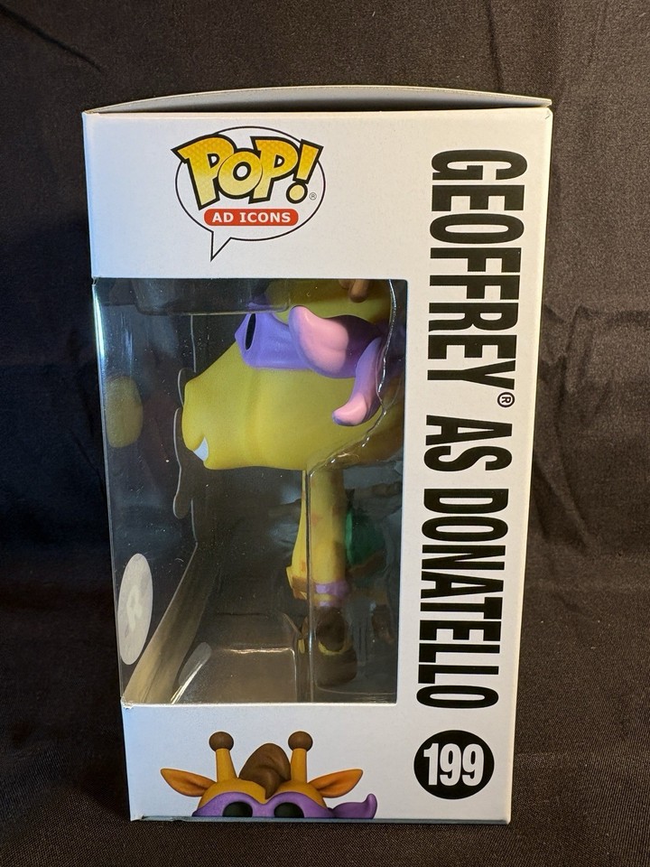 Funko Pop! Ad Icons Toys-R-Us Geoffrey As Donatello #199 - PPG $29 | eBay