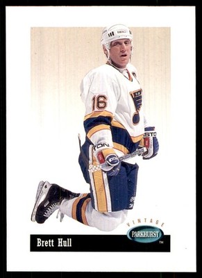 1994-95 Parkhurst Vintage Brett Hull St. Louis Blues #V35 | eBay