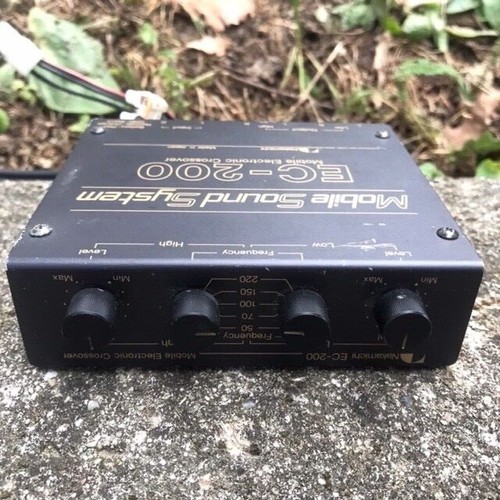 bellissimo electronic crossover elettronico nakamichi EC-200 Mobile Sound System | eBay