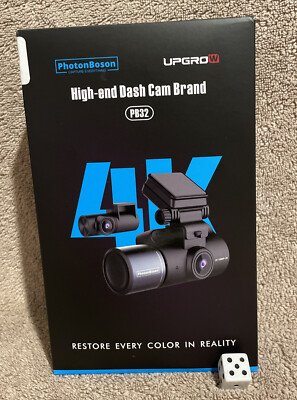 For Upgrow Photon Boson PB32 High-End Dash Cam Brand 4K | eBay