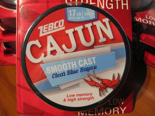 Cajun Clear Blue Bayou Fishing Line 17 LB Test 330 Yards Smooth Cast ...