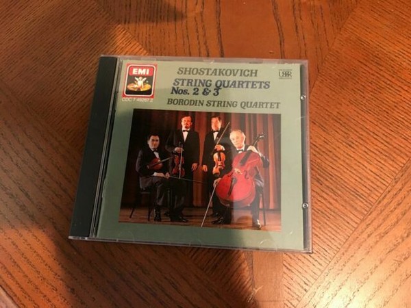 Shostakovich: String Quartets no 2 & 3 / Borodin Quartet (CD, EMI Angel (USA)) for sale online ...