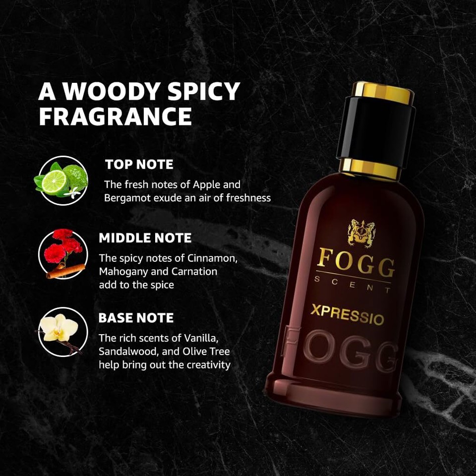 Fogg Scent Xpressio Eau De Perfume 3.4 Fl.oz. | Perfect Gift For ...