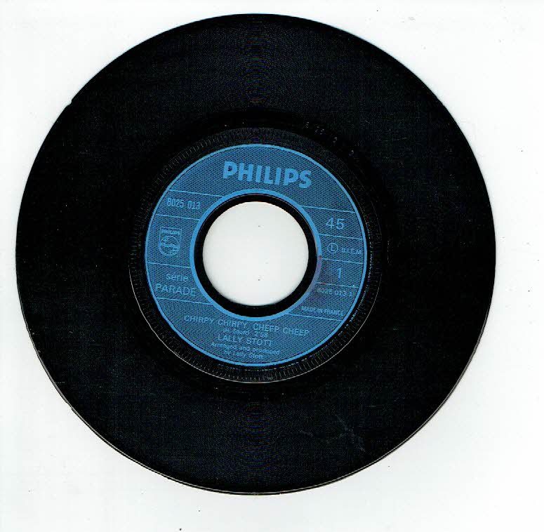 Lally Stott Vinyl 45 RPM 7 " Sp Chirpy, Cheep - Henry James -philips ...