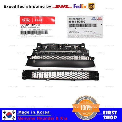 86561 86562B2500 OEM Front Bumper Lower & Upper 2p Set for Kia Soul ...