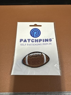 Patchpins Self Fastening Football Embroidered Patch, BRAND NEW | eBay