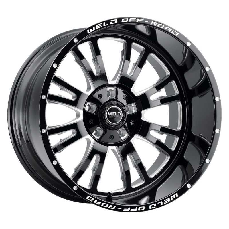 WELD OFF-ROAD Slingblade W158 20X10 8X165.1 ET-18 Gloss Black Milled (Qty of 1) | eBay