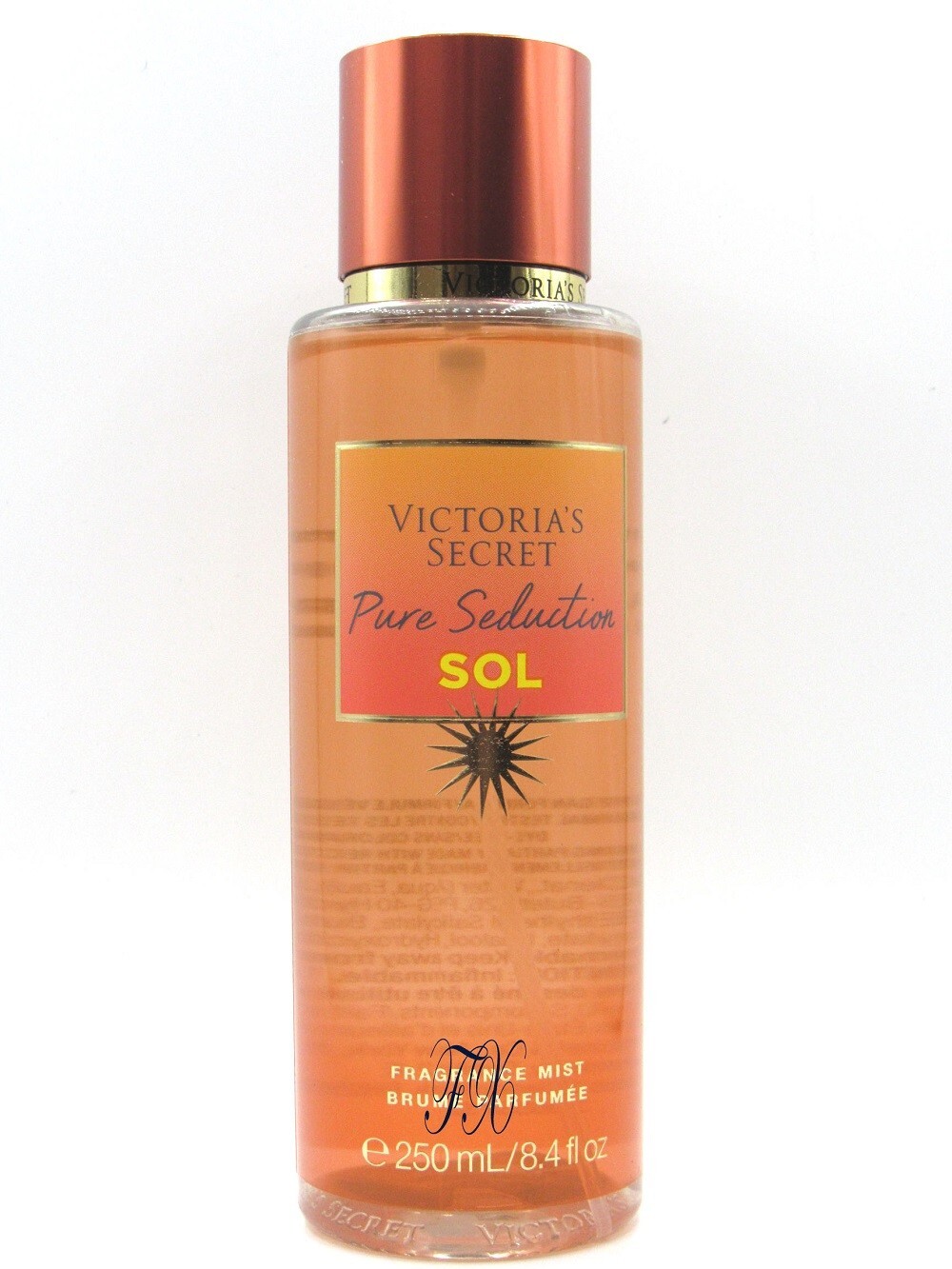 VICTORIA'S SECRET PURE SEDUCTION SOL FRAGRANCE BODY MIST SPRAY 8.4 FL ...