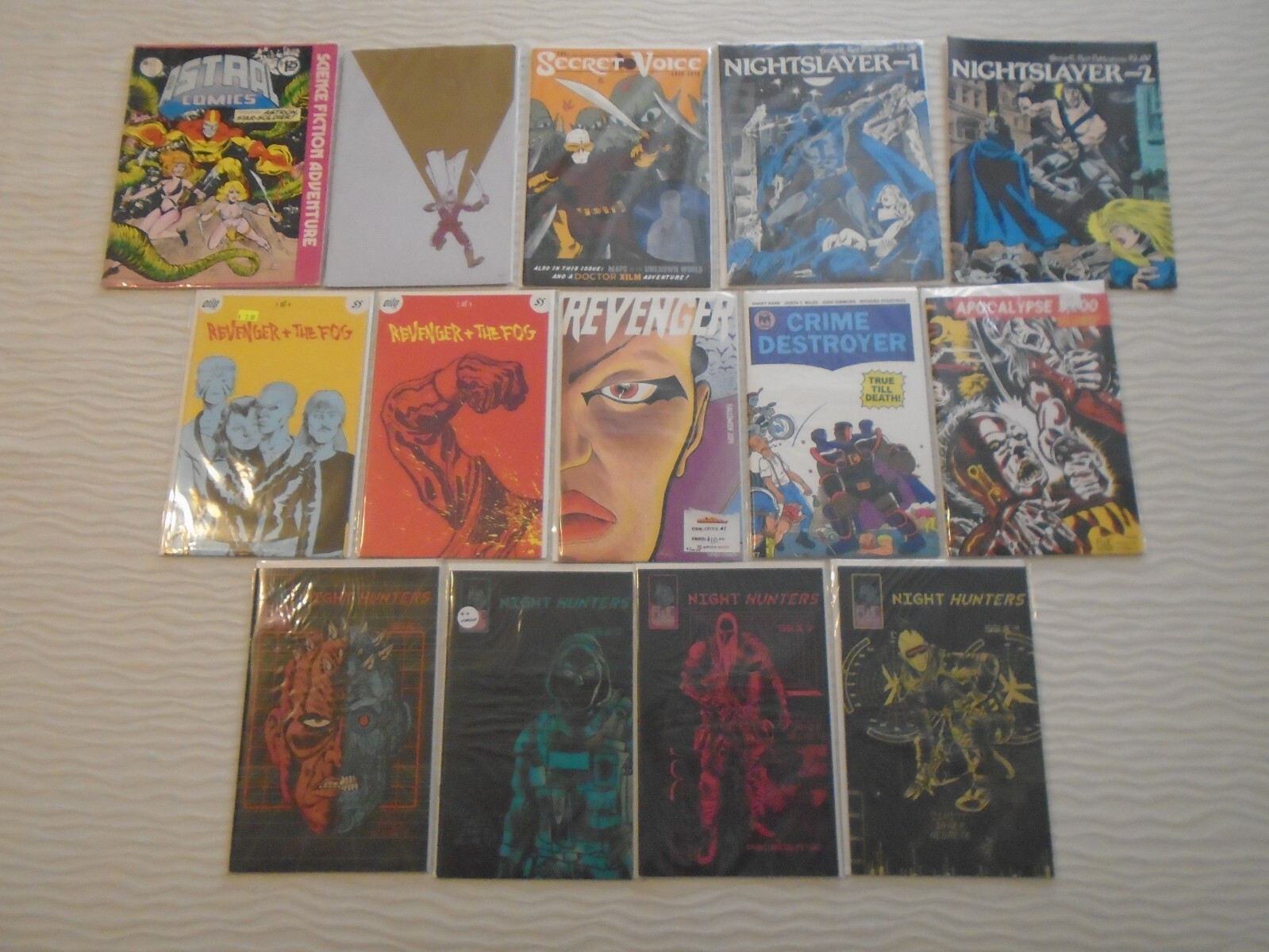 Night Hunters Revenger Comic Lot x14 1 2 3 4 ken landgraf forsman ...