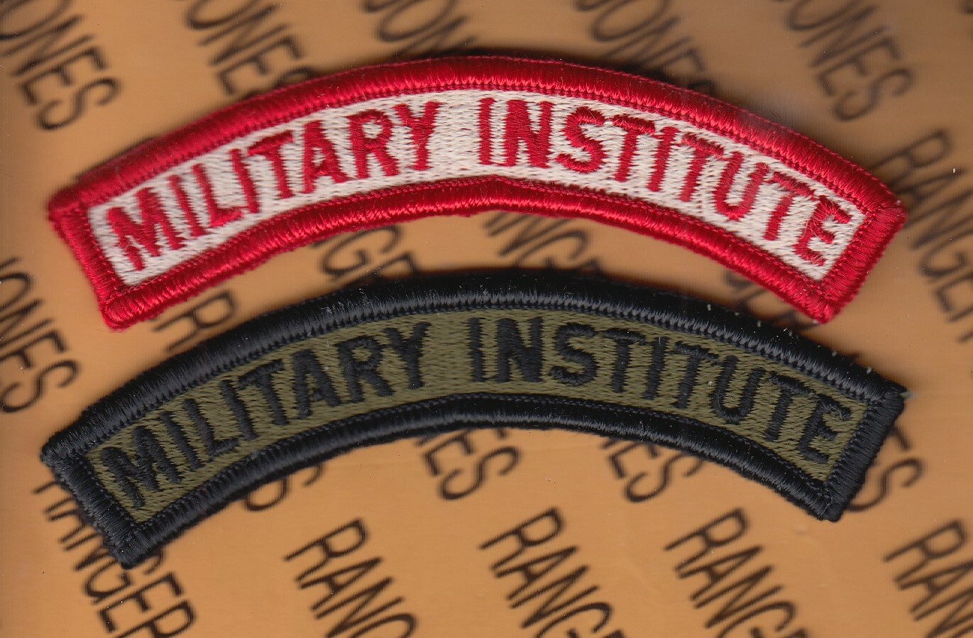 US MILITARY INSTITUTE ROTC JROTC Shoulder tab patch lot set | eBay
