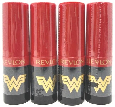 (4) Revlon x Wonder Woman 1984 WW84 Super Lustrous Lipstick Sealed YOU ...