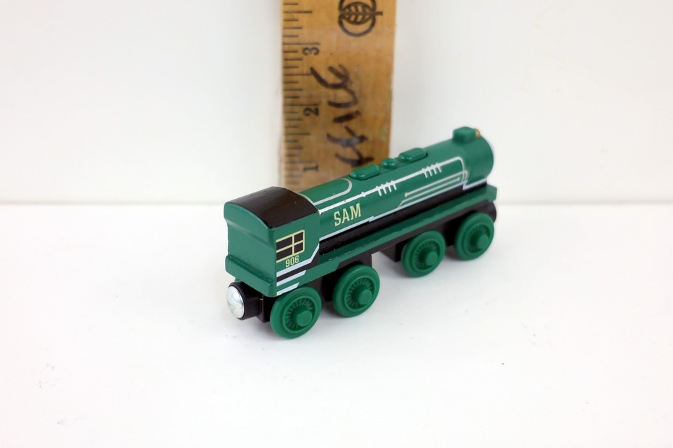 Thomas & Friends Wooden Railway Train Tank - 2012 Sam the Virginian ...