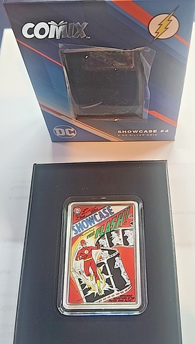 2023 New Zealand Mint DC COMIX Showcase #4 Flash, 2 oz Silver Coin #178 ...