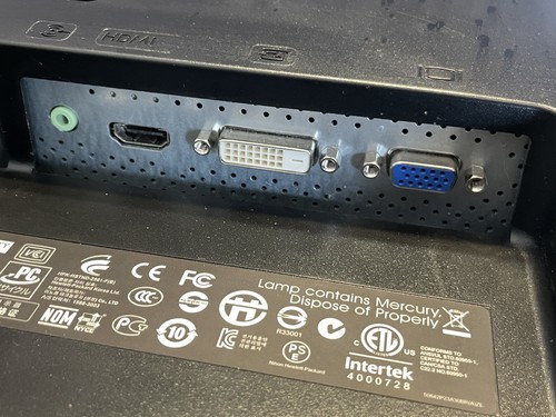 HP 2310m 23" Widescreen LCD Monitor 1080p FHD w/Built-in Speaker VGA ...