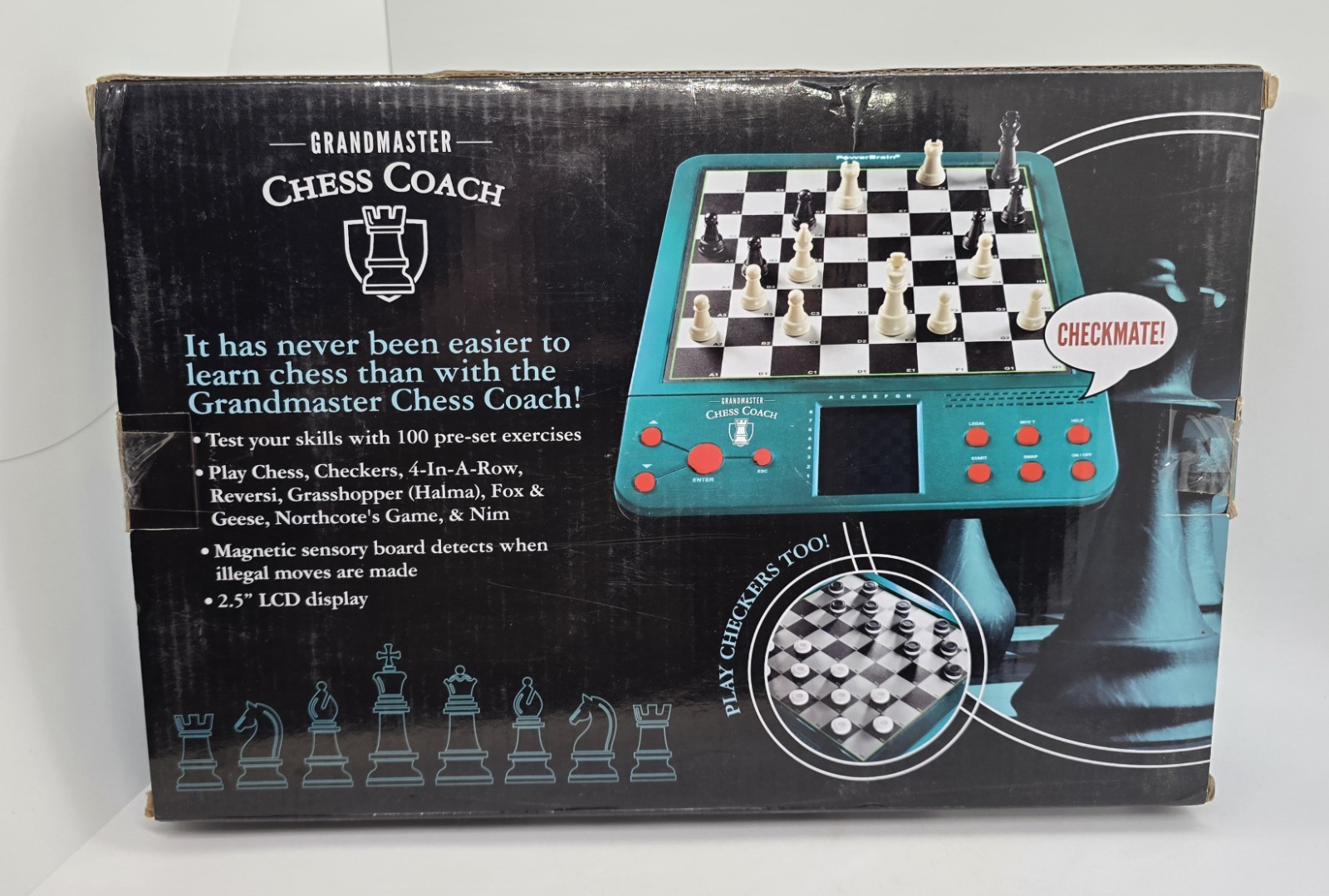 Electronic Grandmaster Chess Coach Learning Teaching Computer Talking ...