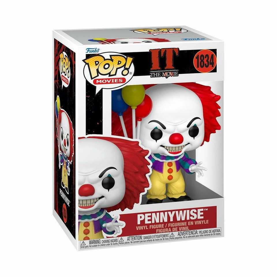 Figurine Vinyle Funko POP! Films IT Pennywise (1990) 3.75" (#1834) | eBay