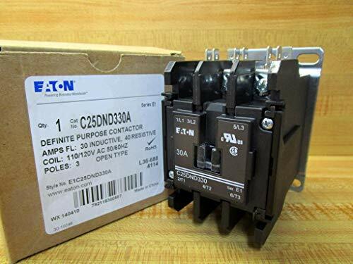 Eaton, Cutler Hammer C25DND330A Contactor 120V Coil | eBay