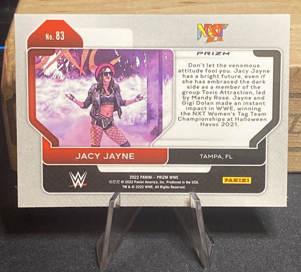 2022 PANINI PRIZM WWE JACY JAYNE GREEN PRIZM # 83 Rookie | eBay