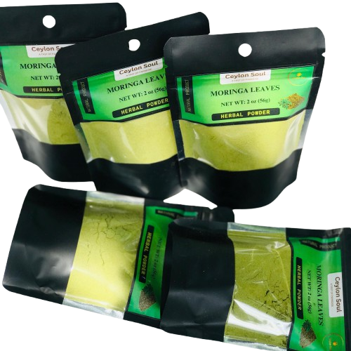 Moringa Oleifera Dried Leaf Powder | 500g / 17.64oz | 100% Organic ...