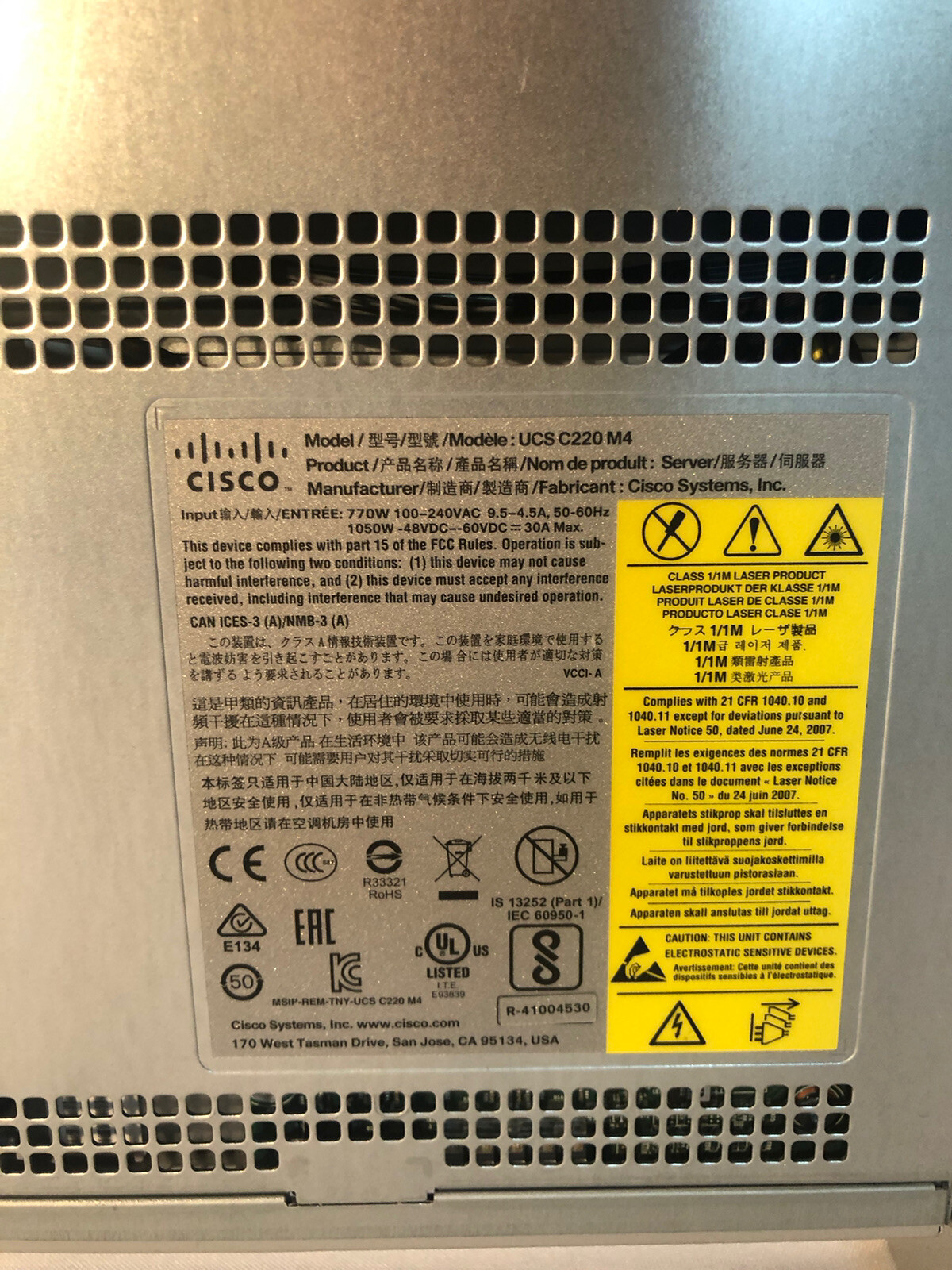 Cisco Dn1-hw-apl DNA Center Appliance Network Management Device for ...