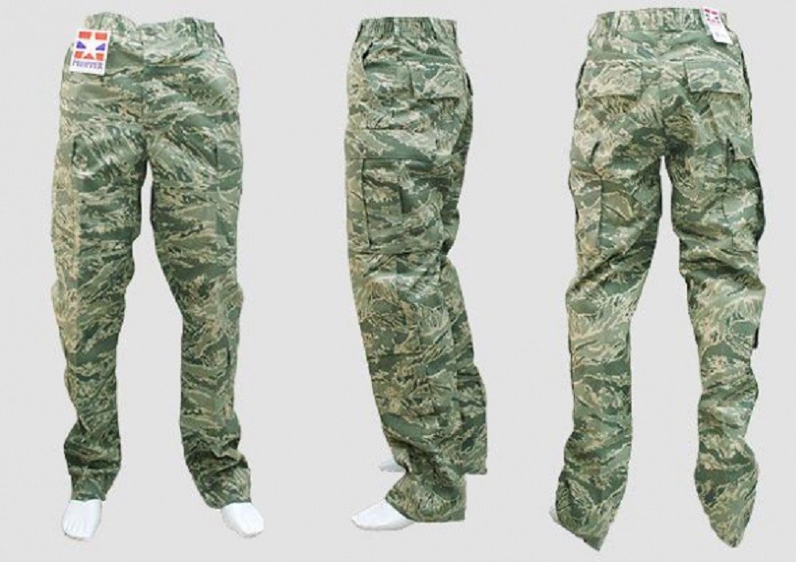 US Airforce Abu Nyco USAF Digital Tiger Stripe Army Trousers Pants 32L ...