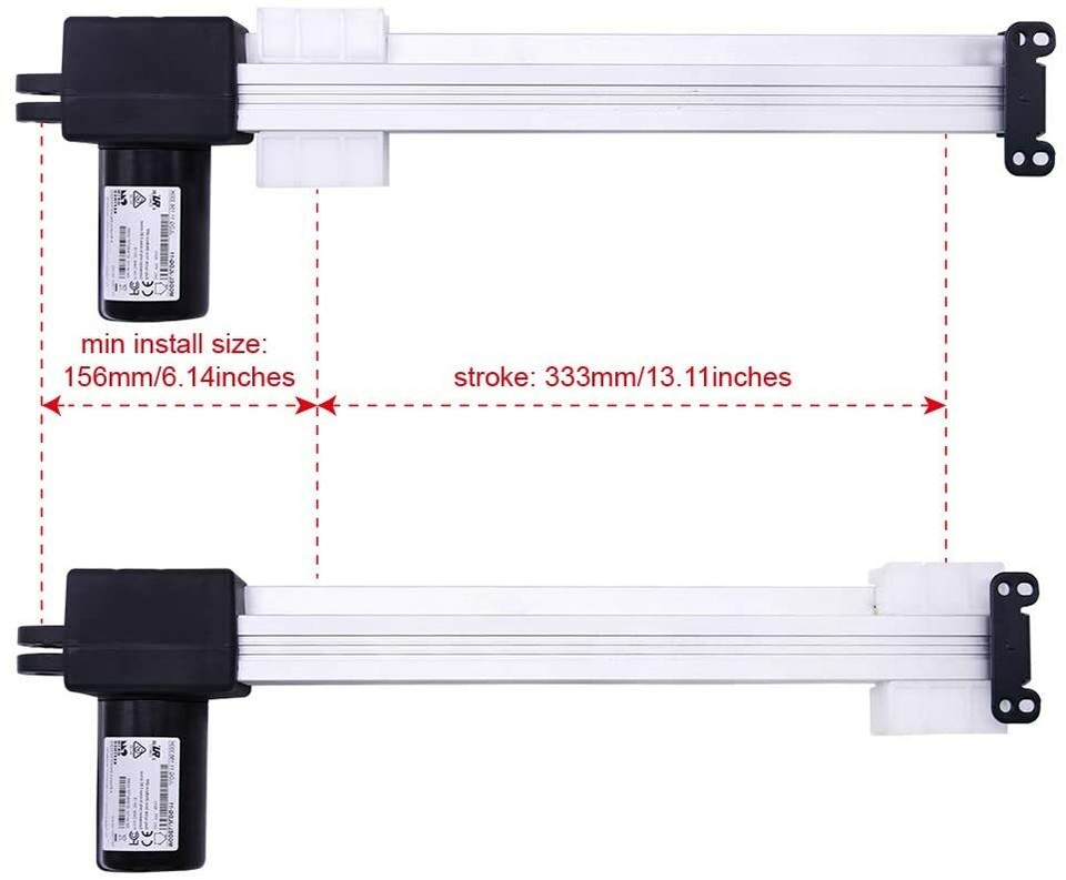 OKIN REFINED-R Model: JLDQ-1A JLDQ 11 156.333 Recliner Motor ...