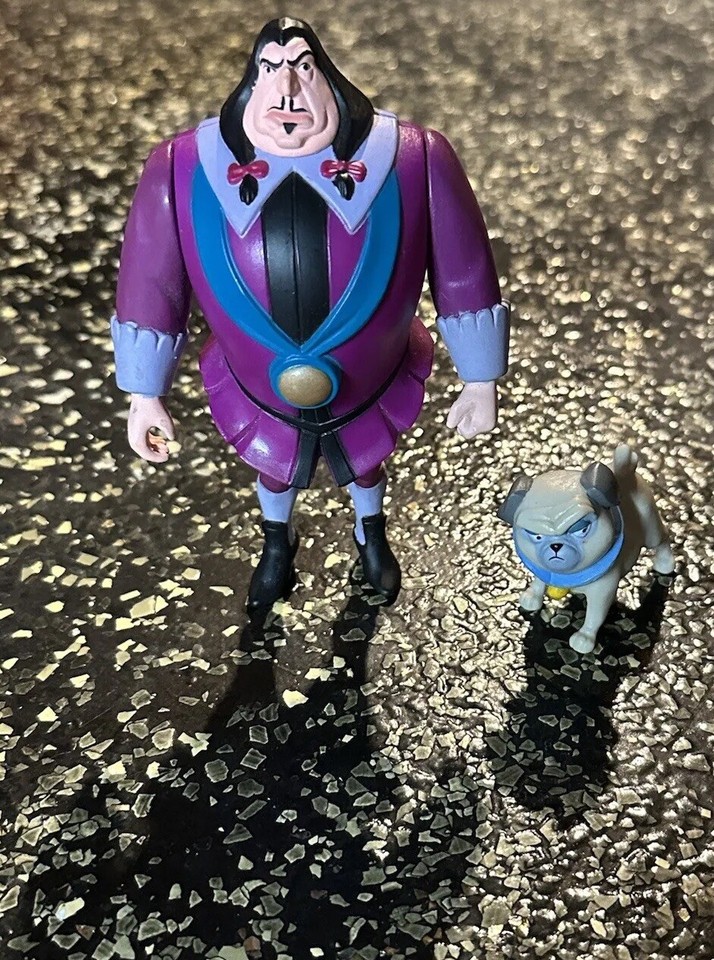Vintage 1990s Pocahontas Governor John Ratcliffe & Dog Percy - Disney ...