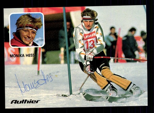 Monika Hess Autogrammkarte Original Signiert Skialpine+A 124902 | eBay.de