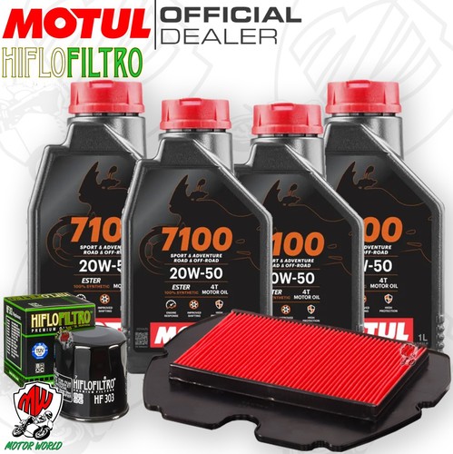 Set Service Öl Motul 7100 20W50 + Filter Honda CBR 600 F 1991 | eBay.de