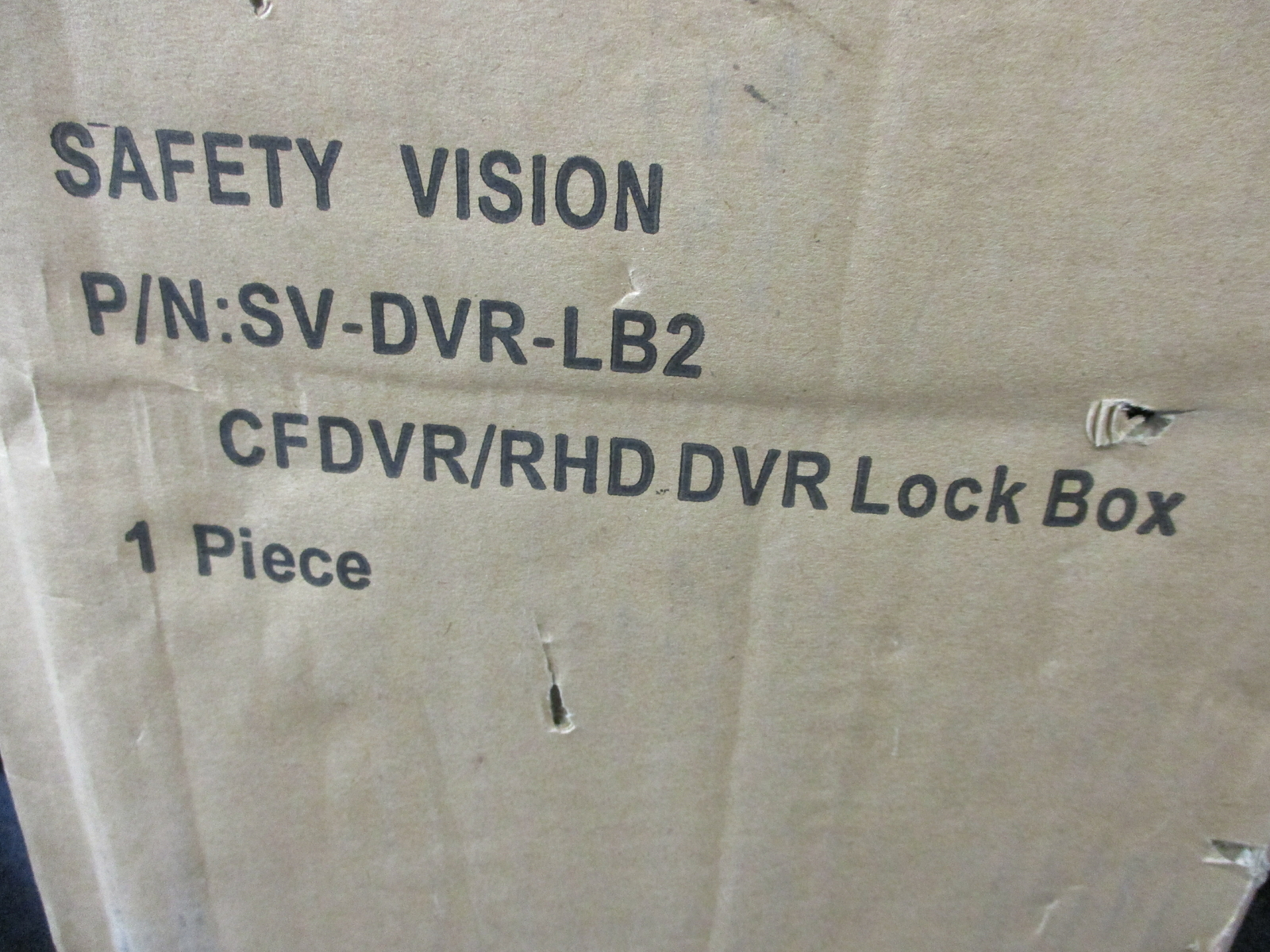 *NEW* SAFETY VISION SV-DVR-LB2 LOCK BOX WITH KEYS | eBay
