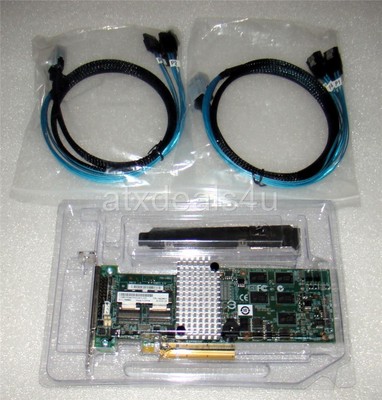 LSI Logic L3-25121-79D 6GB/S PCIe 2 x8 SAS SATA Raid Controller Card ...