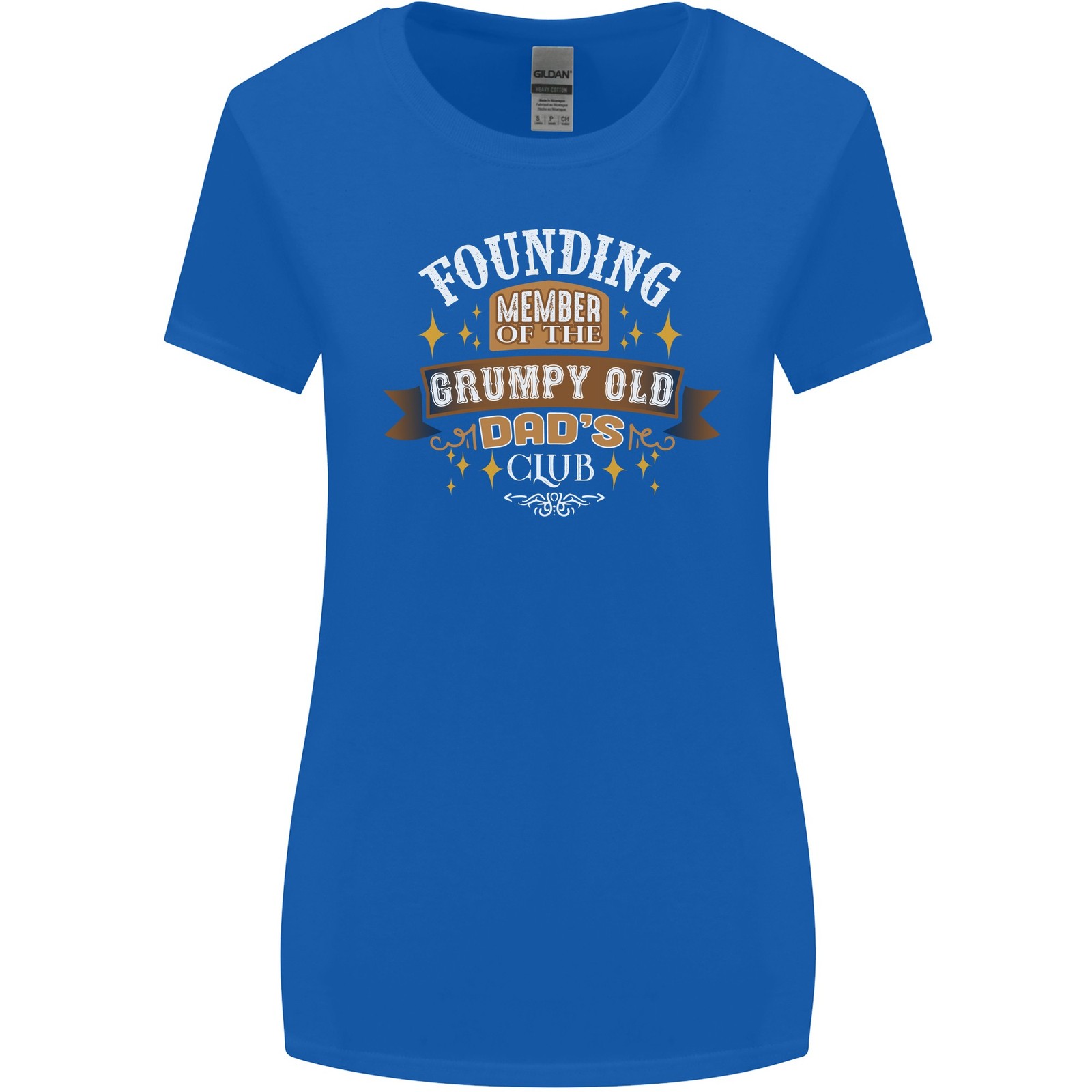 US|Fathers Day Grumpy Old Dads Club Funny Womens Wider Cut T-Shirt | eBay