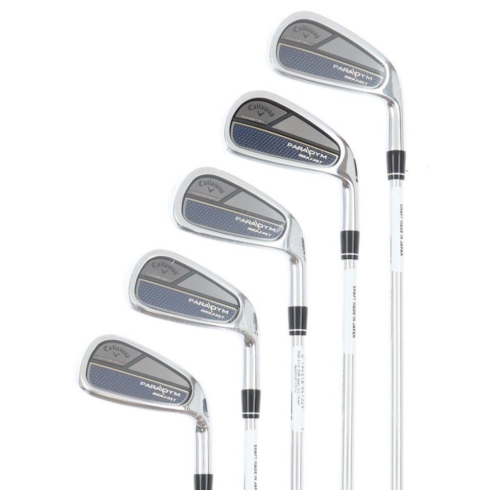 Callaway Iron Set Open Box PARADYM MAX FAST Stiff NS PRO ZELOS 7 5 ...