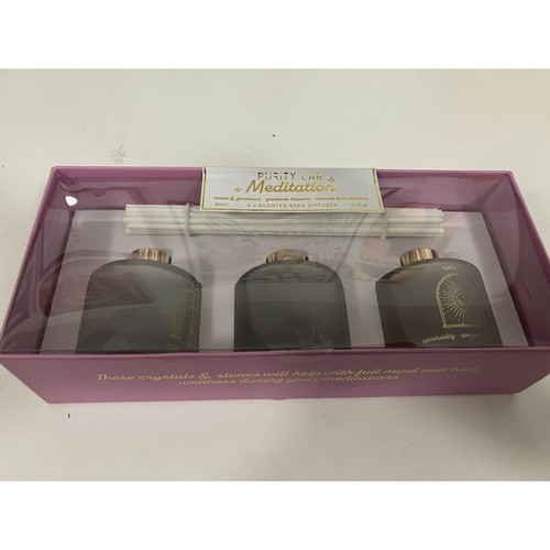 Purity Lab Australia - Meditation 3x Scented Reed Diffuser Set, Brand ...