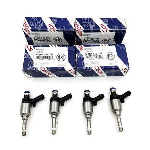 4x BOSCH Fuel Injectors For A4 TT Jetta Golf CCTA 2.0T OEM 06H906036G ...