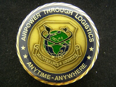 Air Combat Command Director Maintenance & Logistics Challenge Coin | eBay