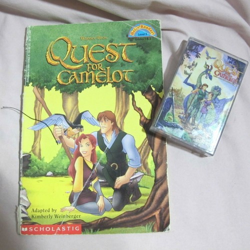 Quest for Camelot 1998 pb Book &Motion Pictur Music Cassette Tape ...