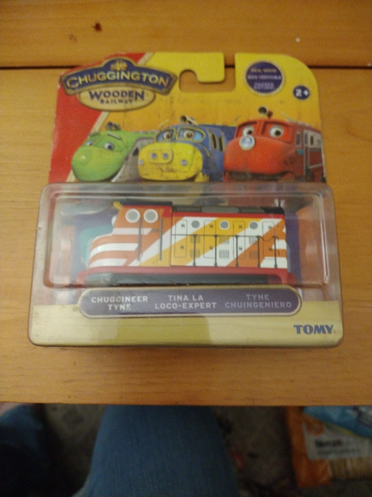 Chuggington Wooden Railway Chuggineer Tyne Tina La Loco-Expert Real ...